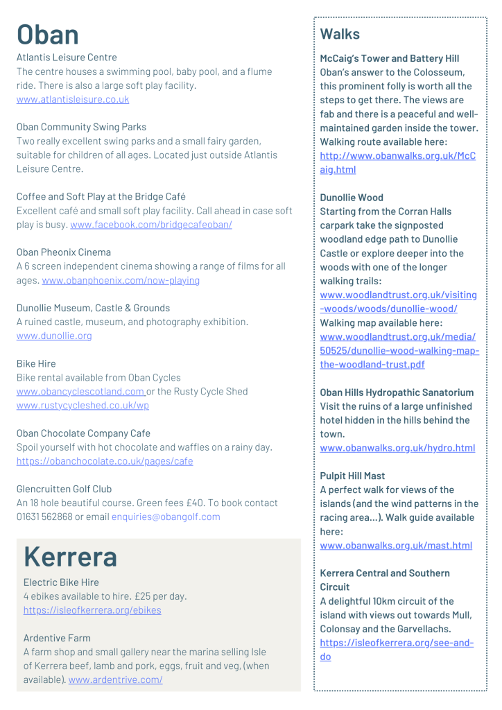 News – West Highland Yachting Week